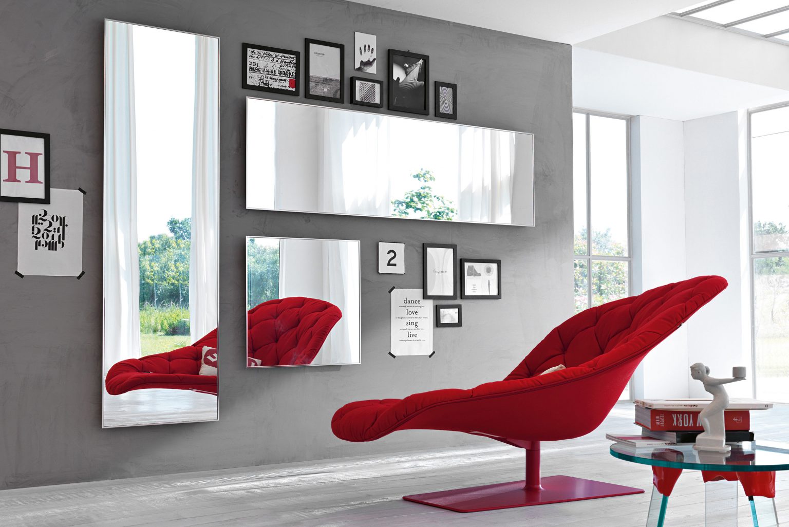 Specchio Mirage Specchio design Daniel Libeskind for FIAM - SDM Product ...