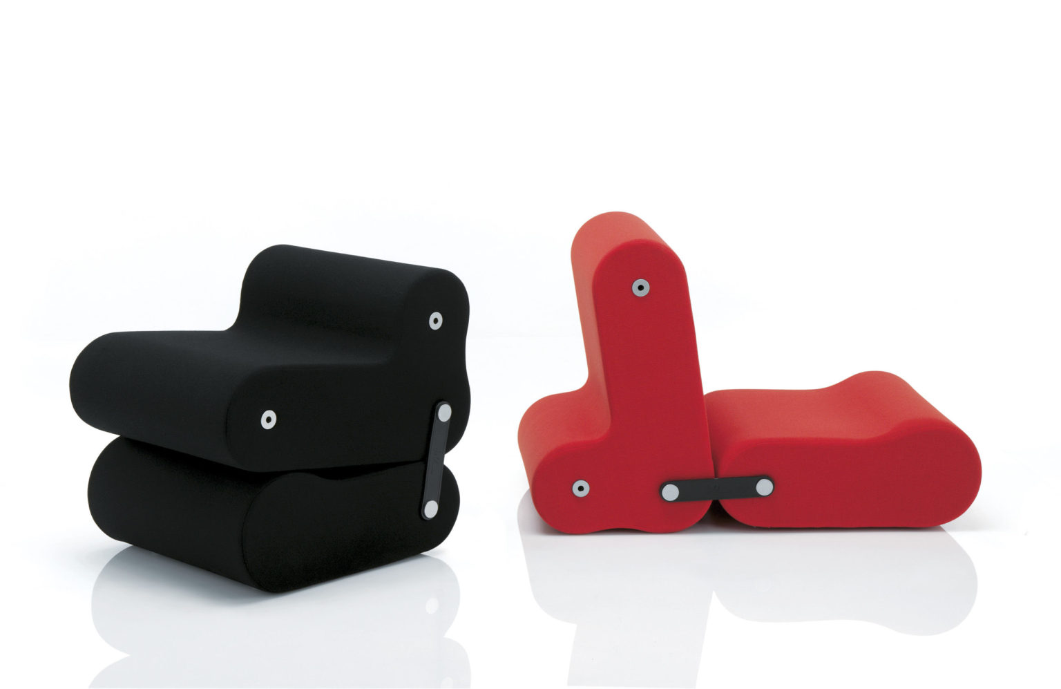 Poltrona Multichair Rosso design Joe Colombo for B-LINE - SDM Product ...