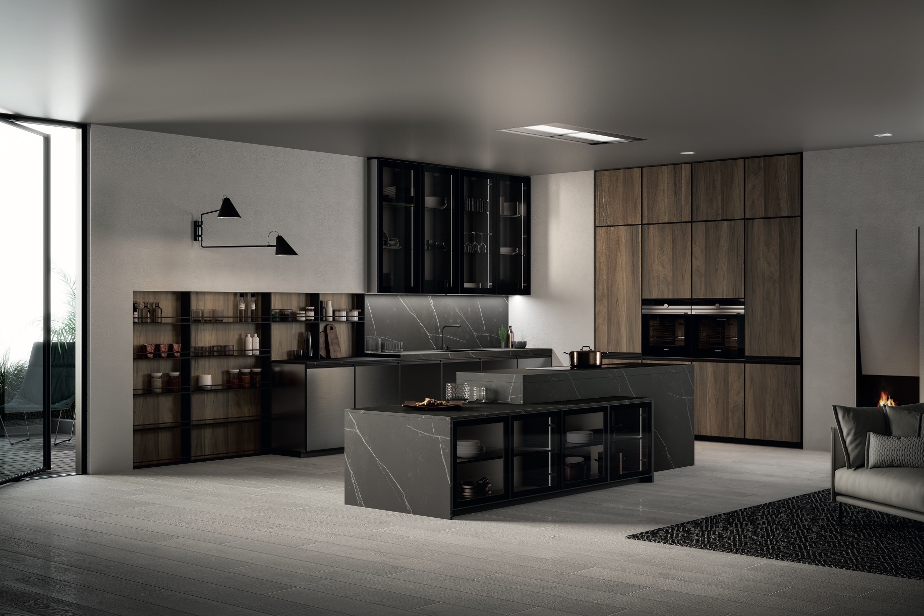Colección Kronos de Arredo3: tirador integrado para un estilo trendy ...