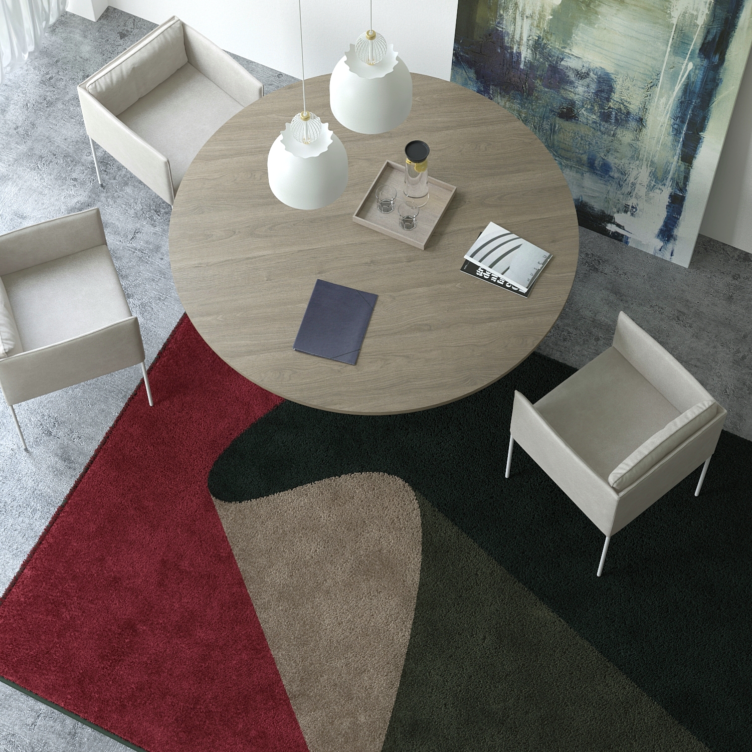 Collection of carpets inspired by the RUN 2021 quarantine | Levantin ...