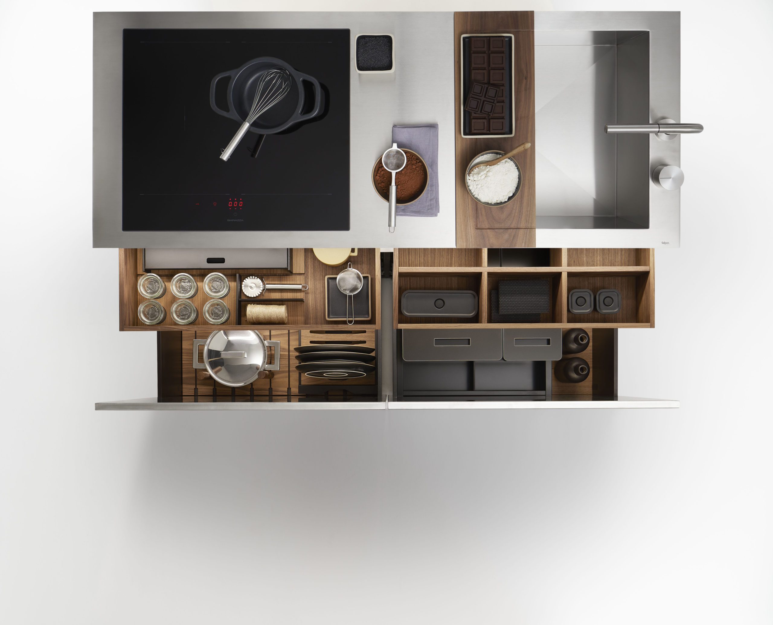 Piccole, conviviali e prestigiose: Falper reinventa le cucine living ...