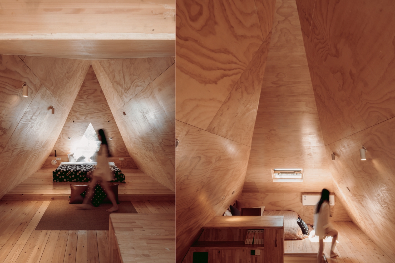 La capanna in legno tra i cespugli: il rifugio nella natura di una ...