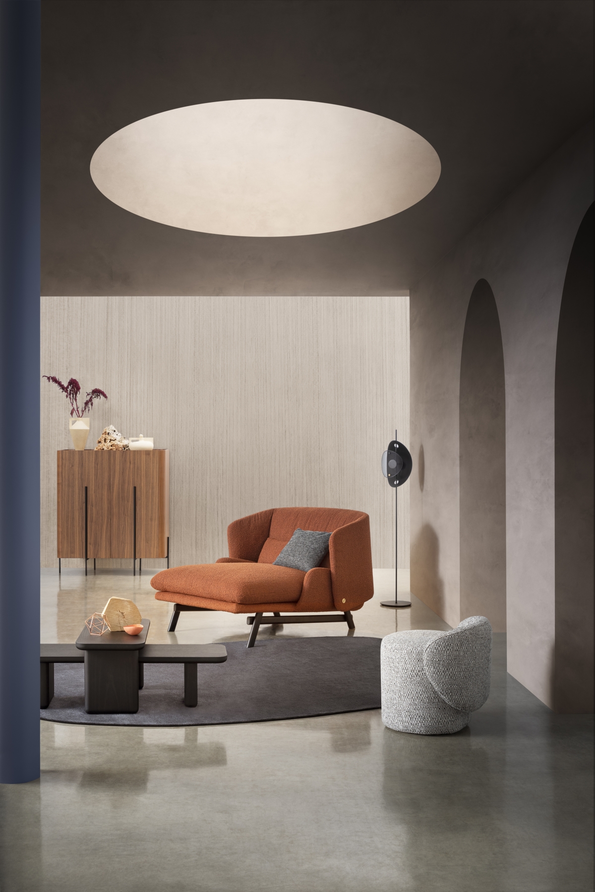 Liu Jo Living at the Salone del Mobile.Milano with the Coquille collection: the upholstery that ...