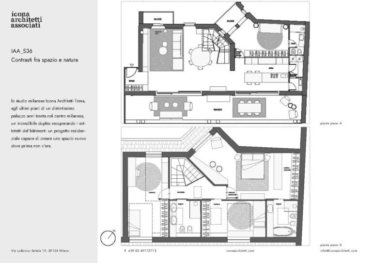 Contrasti tra spazio e natura: l'incredibile duplex di Icona Architetti ...