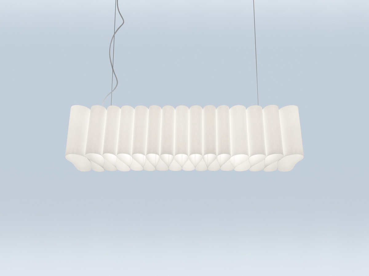 PLI by Foscarini: the light that dances between folds and waves and ...